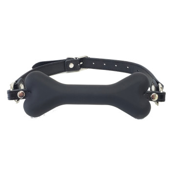 Bone silicone gag - BDSM transvestite accessories | Rigazo