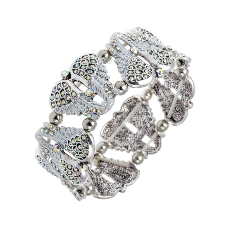 Expandable silver bracelet | Rigazo